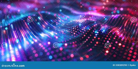 Cyber Futuristic Speed Data Flow Background Sci Fi Colors Matrix