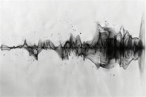 A Visual Representation Of Wave Music Sound Capturing The Rhythm And Flow Of Audio Frequencies