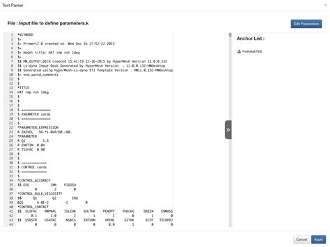 Using D3view Workflows To Build And Launch Doe Simulations D3view