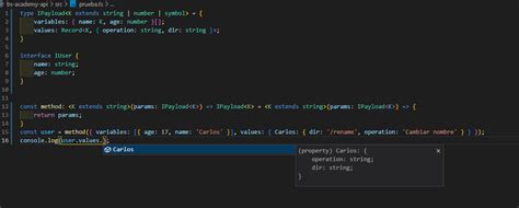 ¿cómo Dinamizar Los Types E Interfaces En Typescript Stack Overflow