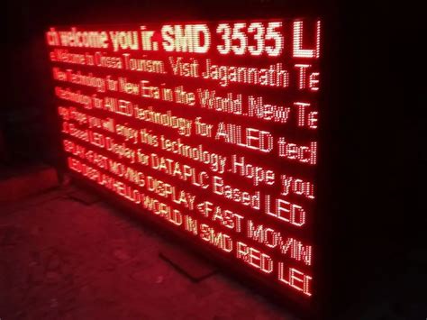Modbus Industrial LED Display P Smd Led Wall Mounting At Piece In Kolkata