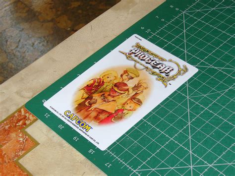 Progear Custom Colored Cps2 Game Board Label Sticker Capcom Ver 2