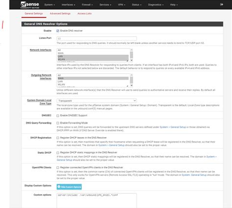 I Need HELP On DNS RESOLVER Netgate Forum