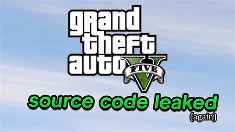 GTA Source Code LEAKED Why It Won T Change Anything YouTube