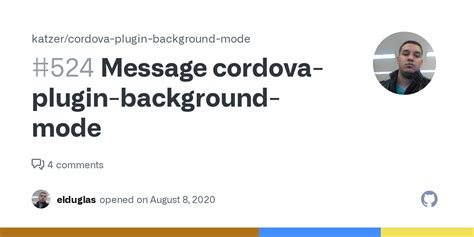 message cordova plugin background mode · issue 524 · katzer cordova