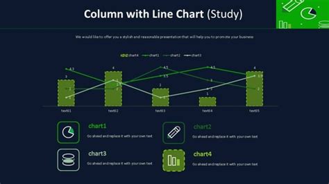 Ppt 발표자료 빠르게 만드는 방법은 세로막대형 And 꺾은선형 혼합차트 금융 템플릿으로 10분 완성 예스폼 Ppt
