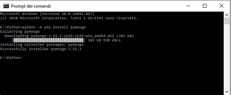 Come Gestire Database Mongodb Con Python Database Htmlit