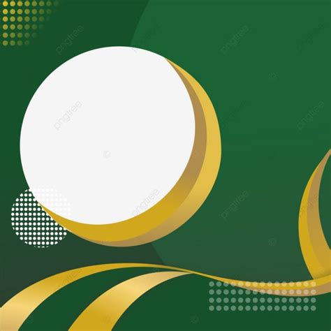 Simple Green Twibbon Design Template Free Download