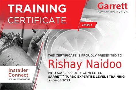 rishay naidoo on linkedin garrettmotors turboexpertise certification automotivetechnology…