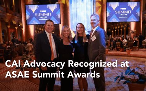 Cai Advocacy Recognized At Asae Summit Awards Cai Advocacy Blog