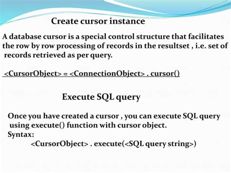 Interface With Mysql Pptx Interface With Mysql Pptx