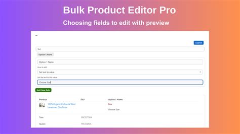 Bulkeasy ‑ Product Editor Bulk Product Editor Shopify App With