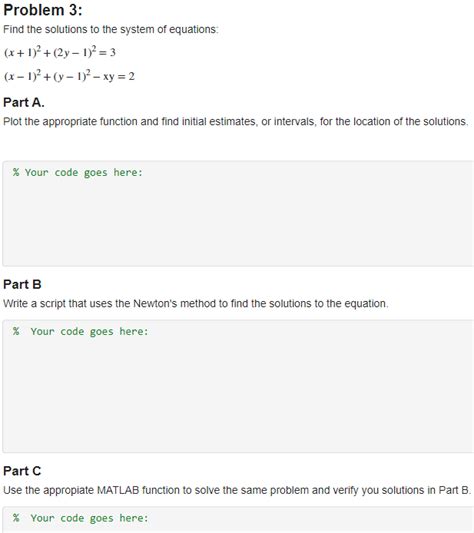 solved problem 3 find the solutions to the equation