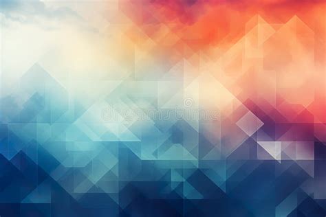 Modern Geometric Background Low Opacity Stock Illustration