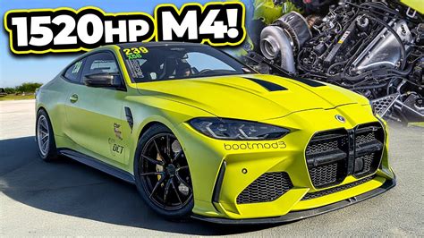 1520hp Awd Bmw M4 28s 60 130mph Highest Hp M4 In The World