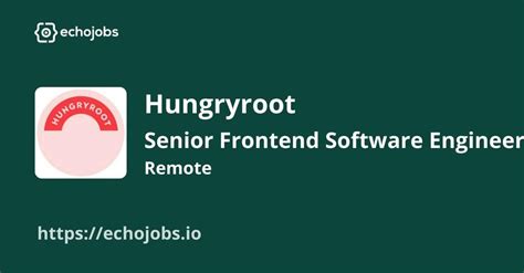Hungryroot Is Hiring Senior Frontend Software Engineer Remote Docker React Css Typescript