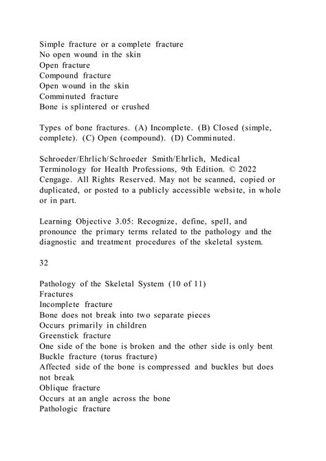 Chapter 3the Skeletal Systemstructures And Functions Of Pdf