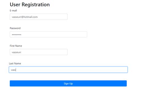 github vasseurr spring boot user authentication user registration