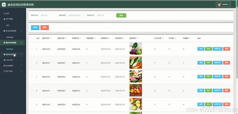 394基于java Ssm Springboot蔬菜农场信息管理系统蔬菜种植（源码文档运行视频讲解视频）种菜小程序源码 Csdn博客
