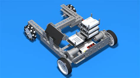Fllcasts Ftc Push Bot Chassis From Tetrix