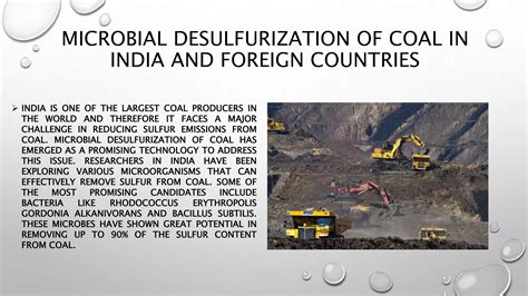 Microbial Desulfurization Of Coal Ppt Pptx