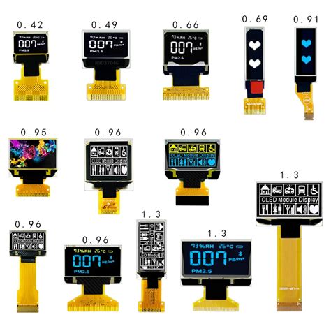 Inch OLED Display Module SH Driver IC X