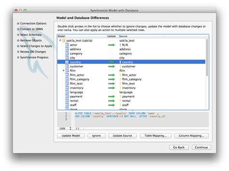 Mysql Mysql Workbench 60 Model Synchronization Improvements