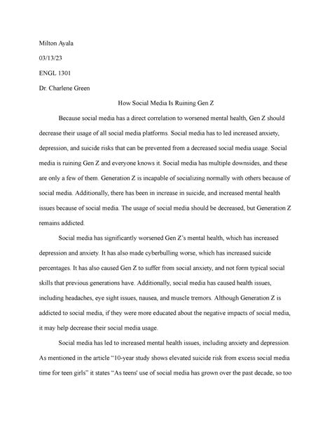 Writing Your Draft Writing Project 3 Classical Argument Essay