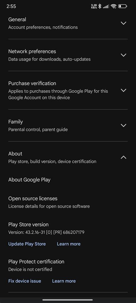 Play Protect Certification Showing Device Is Not Certified Android Community