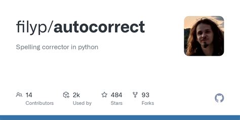 Github Filypautocorrect Spelling Corrector In Python