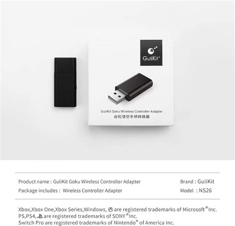 Gulikit Goku Adapter Bluetooth Controller Adapter For Xbox Series X S