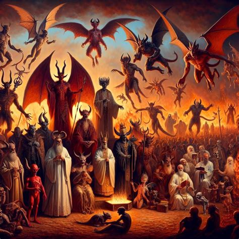 Jerarquía Demoníaca Legiones Infernales Según La Biblia Segun La Biblia