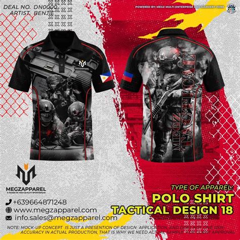 018 Tactical Design Black Megz Apparel