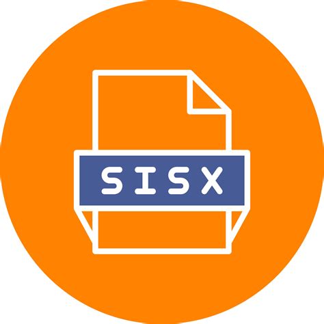 Icono De Formato De Archivo Sisx 16979084 Vector En Vecteezy
