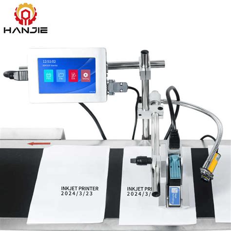 Automatic Industrial Date Code Printer Online Inkjet Coding Machine Date Printer