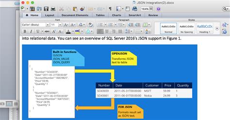Sql Server 2016s Json Integration