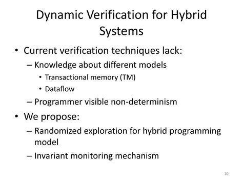 Ppt Dynamic Verification For Hybrid Concurrent Programming Models