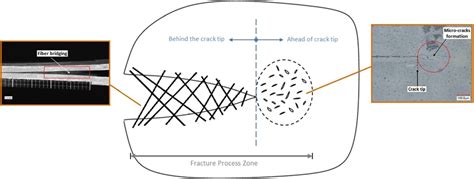 Schematic Of Fracture Process Zone With Optical Micrograph Of Download Scientific Diagram