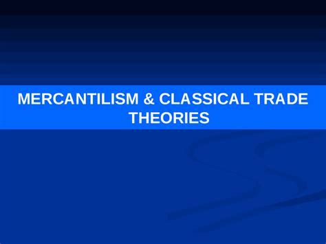 International Economics Schemes And Mind Maps International Business Docsity