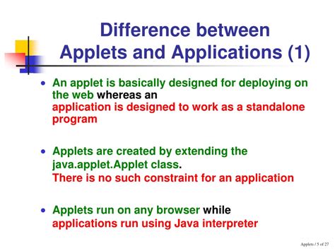 PPT Mastering Java Applets Design Deploy Interact PowerPoint Presentation ID