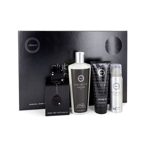 Комплект Armaf Club de Nuit Intense EDT за Мъже, Тоалетна вода 105 мл ...