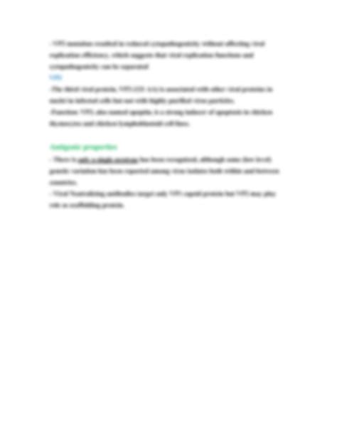 Solution Chicken Infectious Anemia Viral Proteins And Antigencity