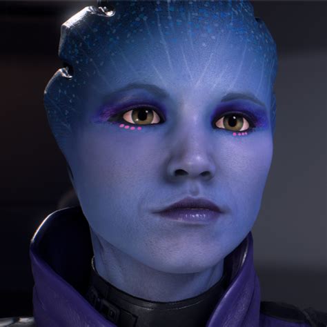 Unmasked Peebee Characters Models And Reskins Files Mass Effect