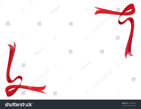 Ribbon Frame Stock Vector Royalty Free 155854232