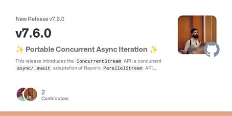 Release Futures Concurrency 760 Portable Concurrent Async