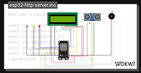 Vehicle Parking Sensor Orginal Wokwi Esp32 Stm32 Arduino Simulator