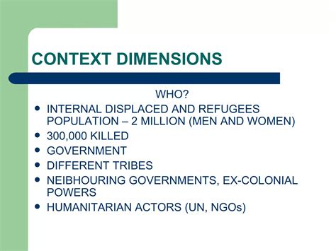Context Analysis And Complexity 6 April Ppt