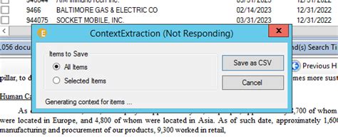 Basic Extraction Features Directedgar