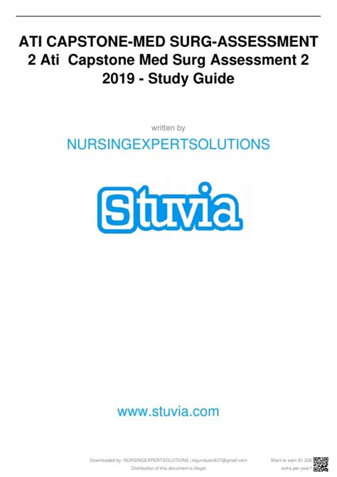 Ati Capstone Med Surg Assessment 2 Ati Capstone Med Surg Assessment 2
