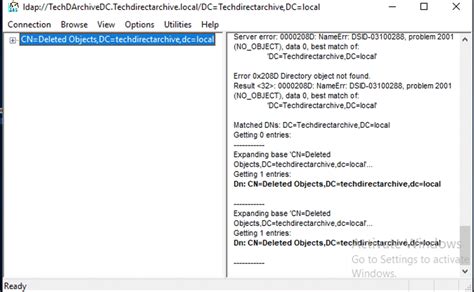 restore ad objects how to restore deleted user accounts in active